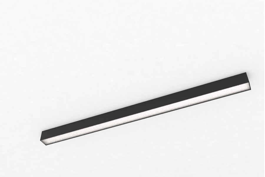 Oris 50mm Surface Mounted Prismatic LED Profile | Brilumen, LED Lighting