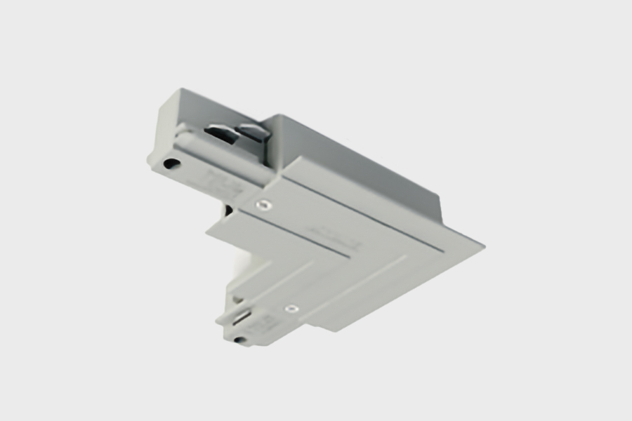 L Coupler for Recessed mounted Universal Track ON/OFF 230V | Brilumen ...